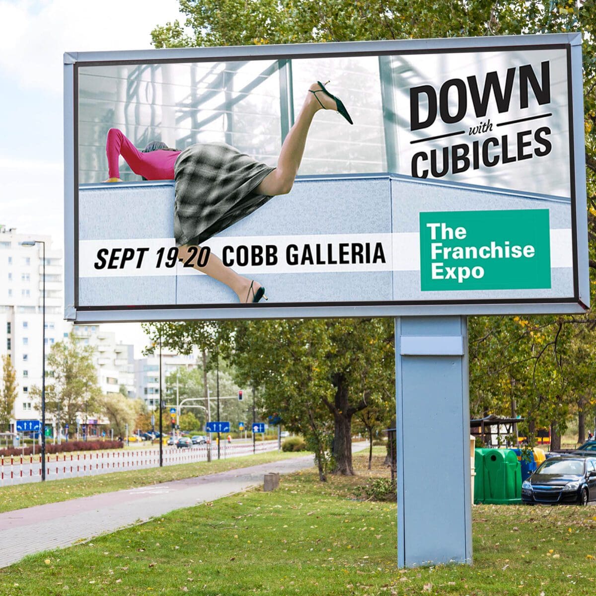 The Franchise Expo - Outdoor Billboards - Mark Anthony Media